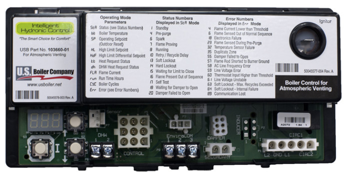 IHC Boiler Control System | U.S. Boiler Company